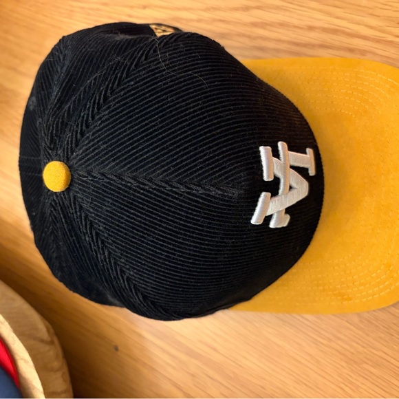 Accessories | Kthla Black And Yellow Kids Cap | Poshmark